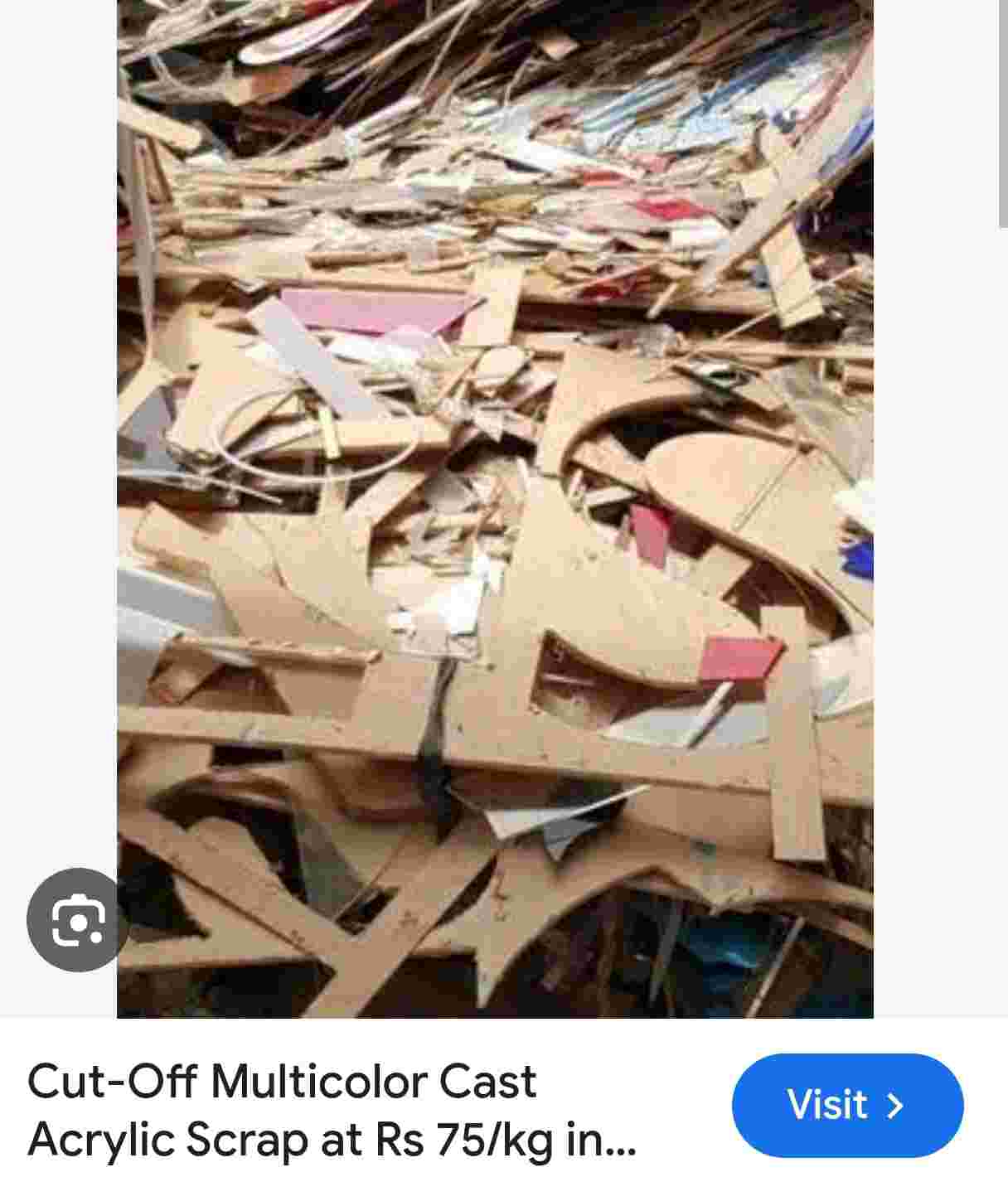 ACRYLIC SCRAP,ACRYLIC,scrap,mix-scrap,Plastic4trade