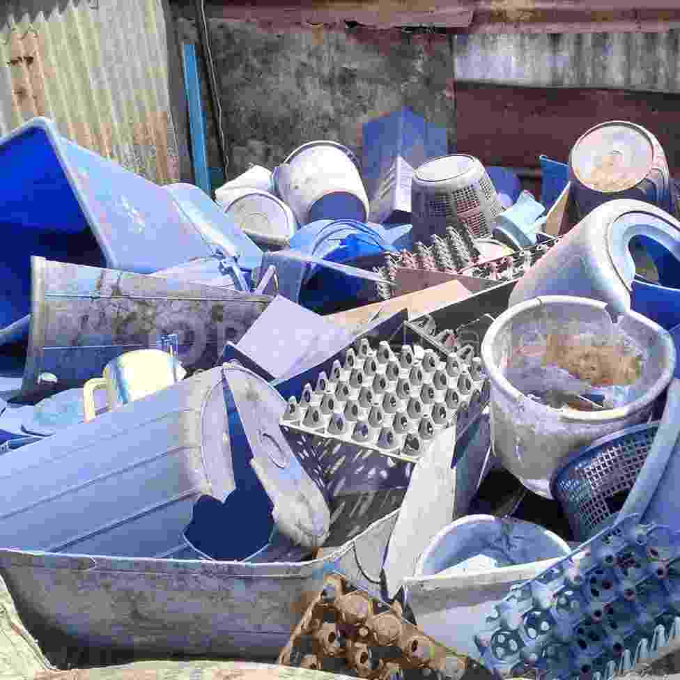 BLUE DRUM,HDPE,scrap,mix-scrap,Plastic4trade