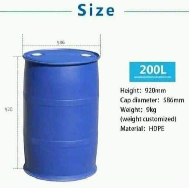 BLUE PLASTIC DRUM,HDPE,off-grade,injection-molding,Plastic4trade