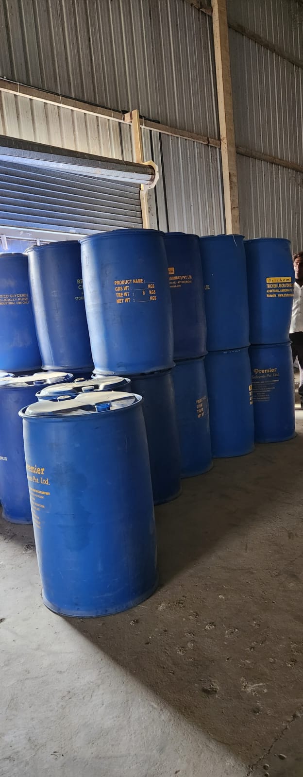 HDPE BLUE DRUM 200L,HDPE,Stock Lots,Blow,Plastic4trade