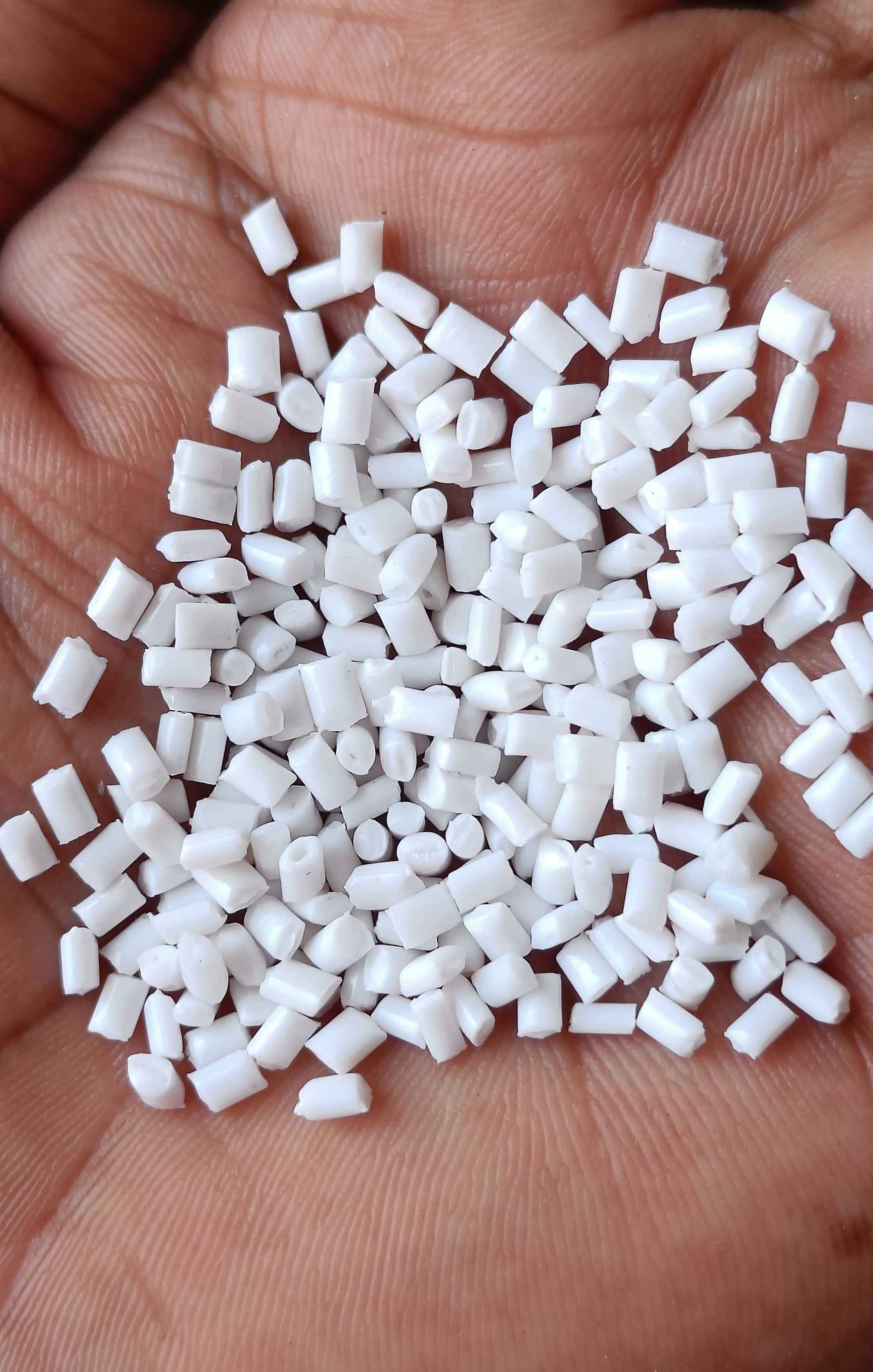 PP WHITE MIX NATURAL JUMBO COLOR GRANULES,PP,reprocess-granule,injection-molding,raffia ...