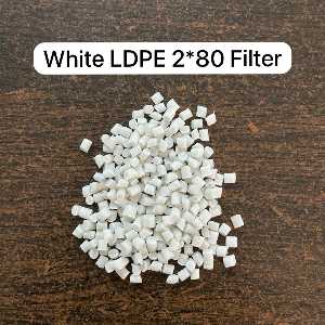 WHITE LDPE 2*80 FILTER,LDPE,Reprocess Granule,Film Grade,Plastic4trade